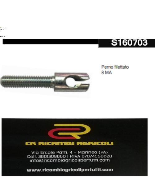 Perno filettato 8 MA